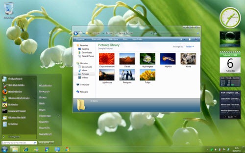 20 Fresh and Beautiful Windows 7 Themes